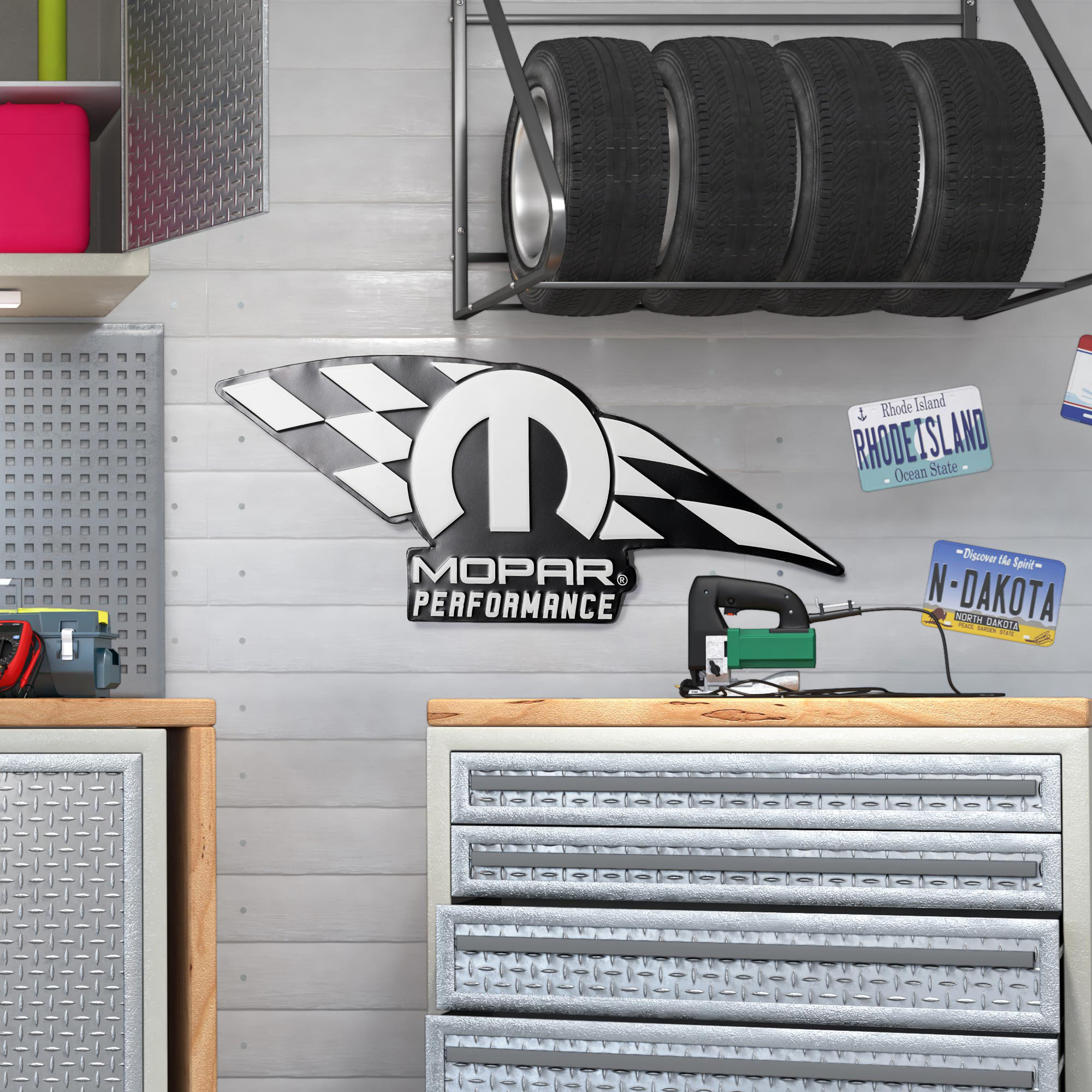 Trinx Mopar Performance Wall Décor" | Wayfair