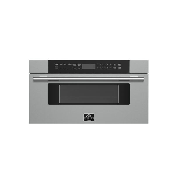 Forno Capoliveri 30" Microwave Drawer, Stainless-Steel, 1.2 cu.ft ...