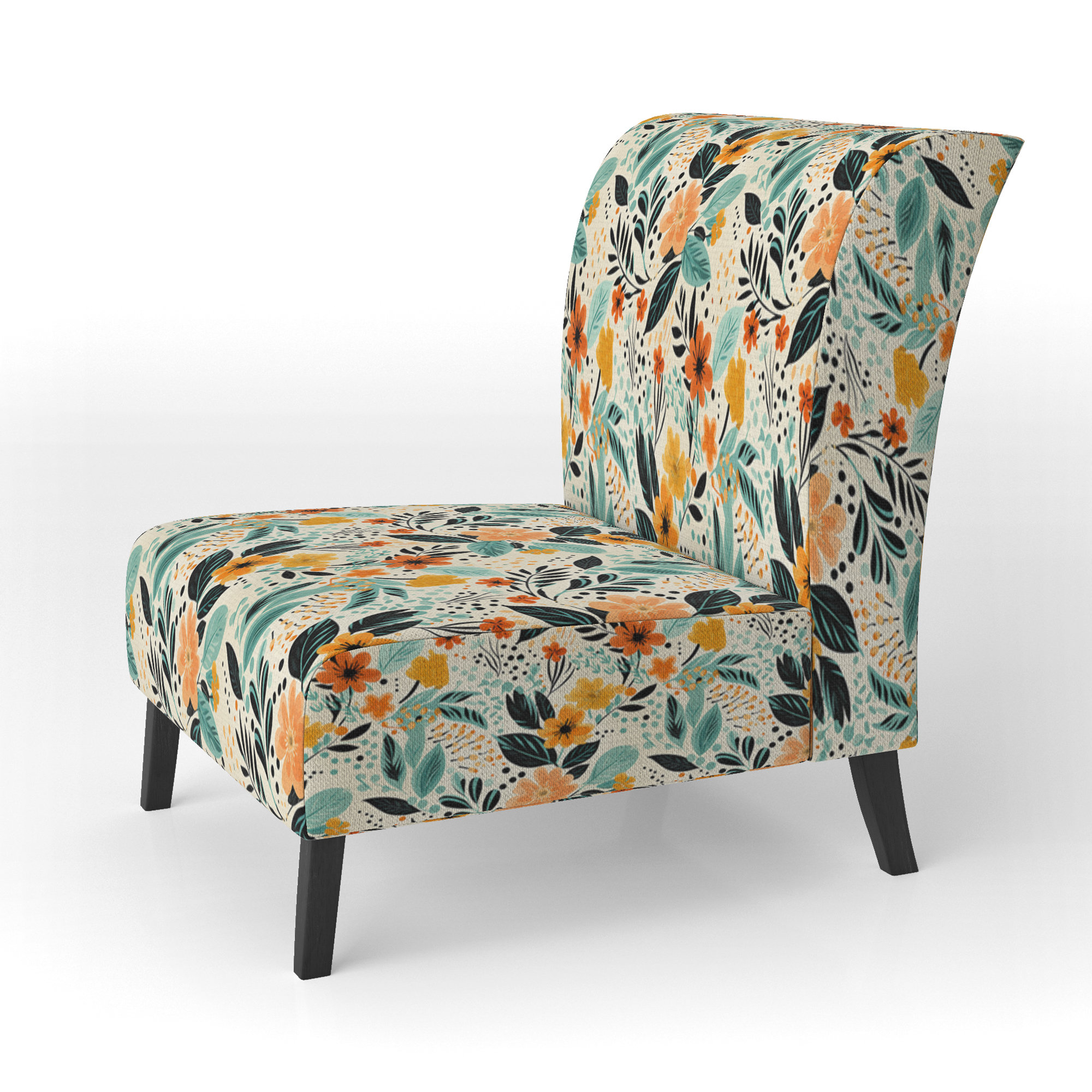 Red Barrel Studio Soft Botanical Hues - Upholstered Botanical & Pattern ...