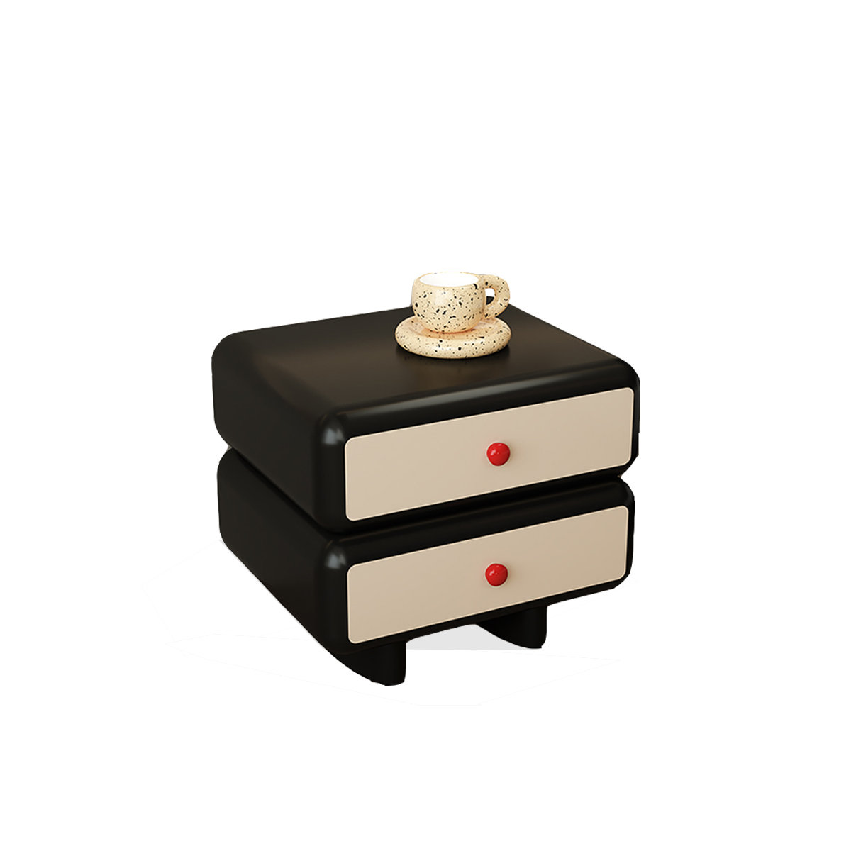 STONE DRAGON TILE ARTS LLC Italian Light Luxury Bedside Table, Bedroom ...