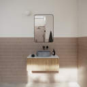 Glass Warehouse Radius Corner Modern & Contemporary Bathroom/Vanity ...