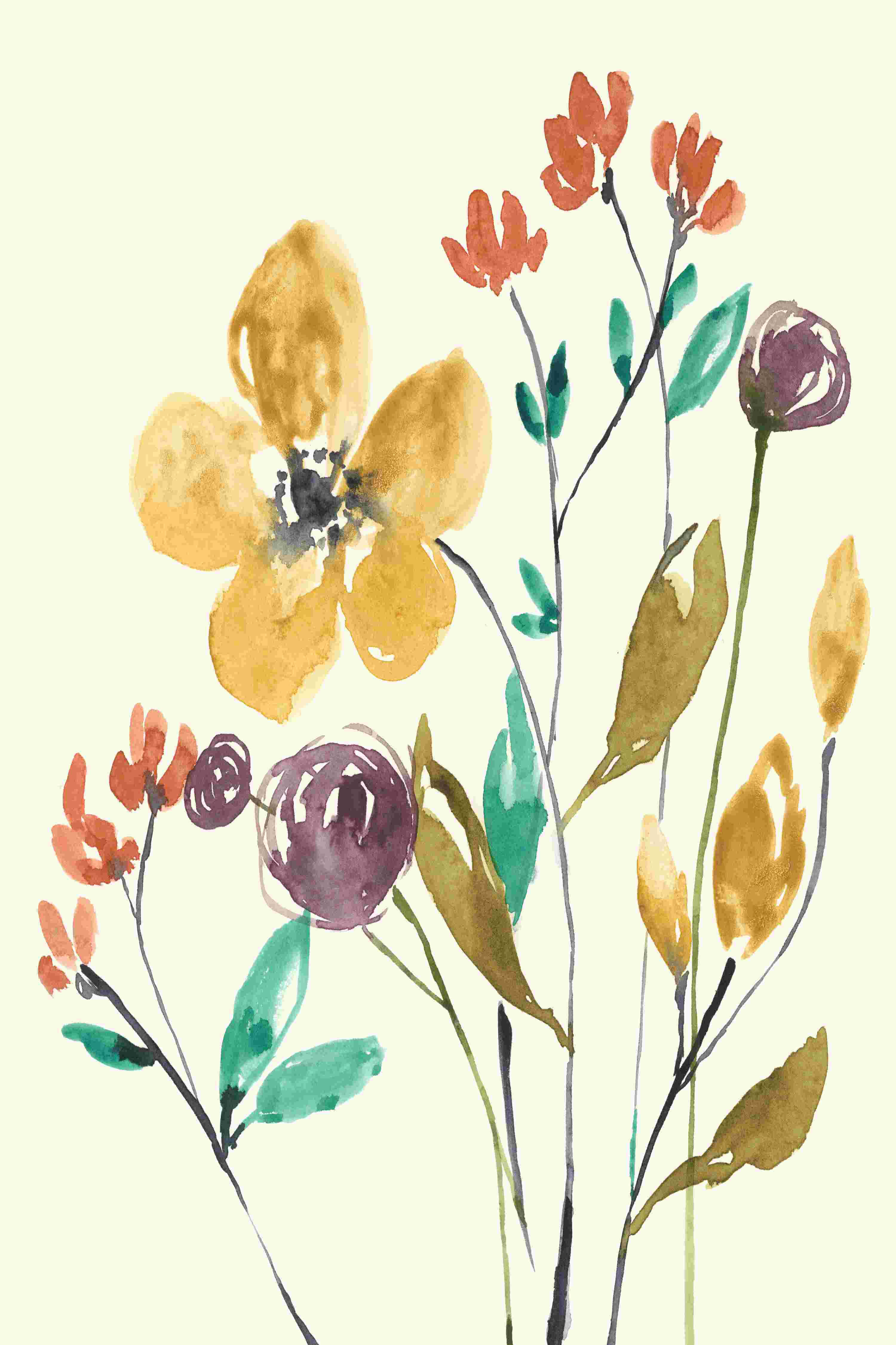 Red Barrel Studio® Whimsy Flowers I | Wayfair