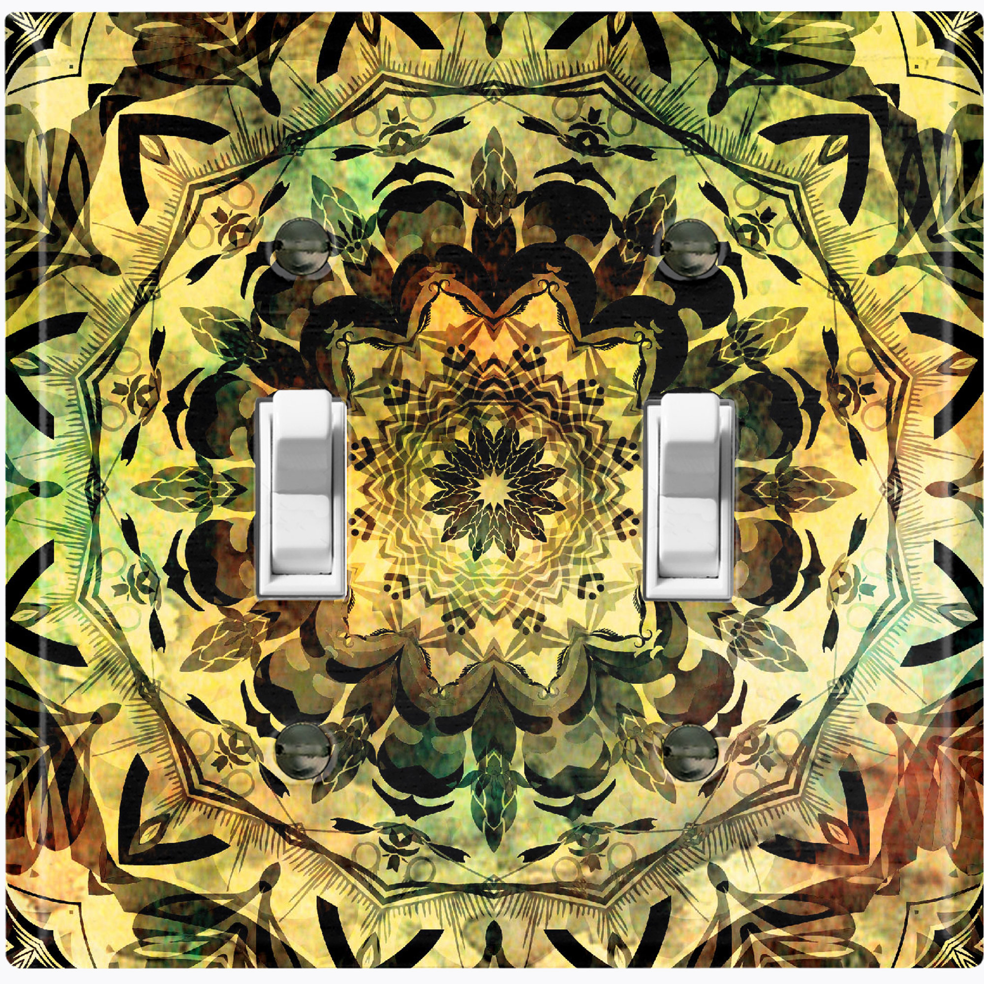 WorldAcc Religious Themed 2 - Gang Toggle Light Switch Standard Wall ...