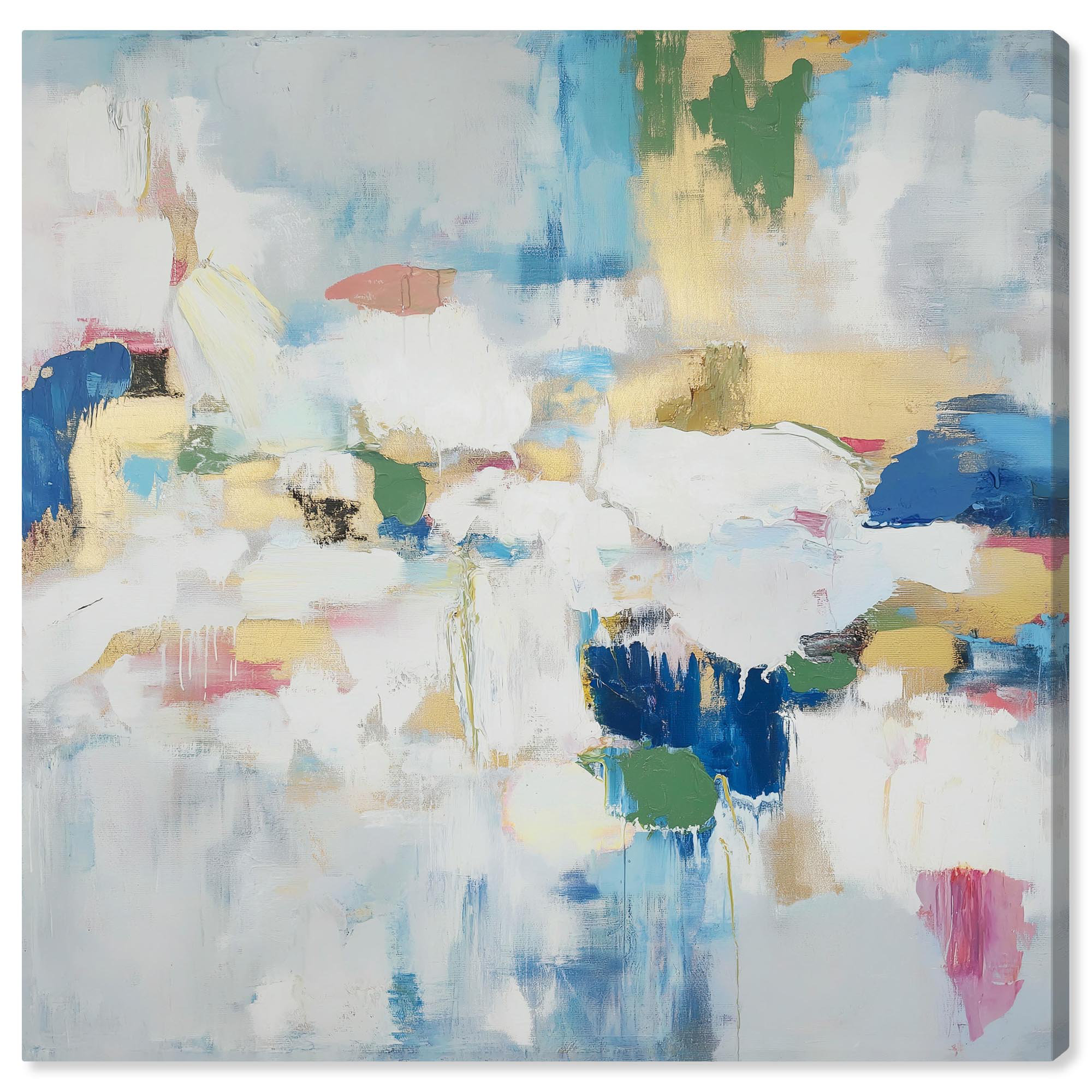 Art Remedy Soft Color Abstracts Canvas Breath of Color I | Wayfair