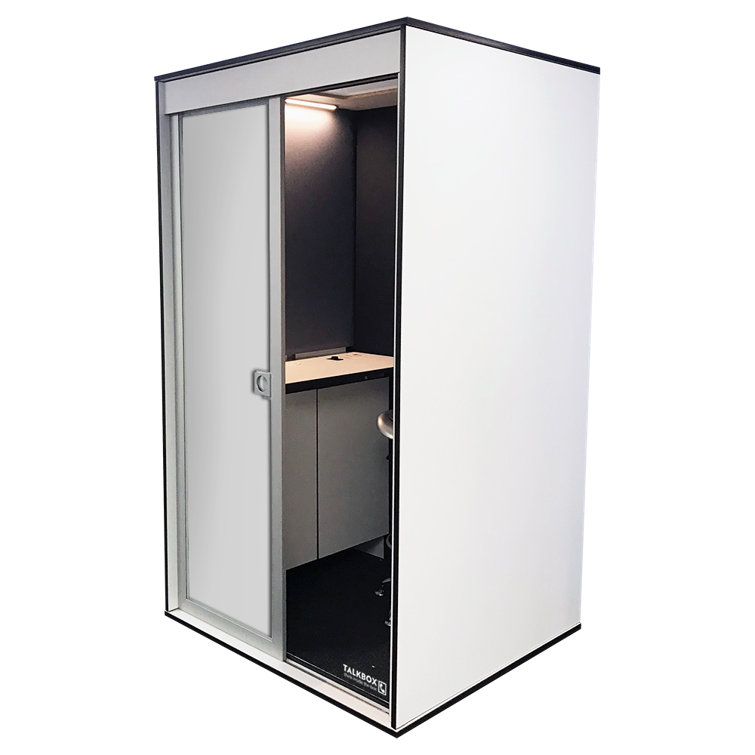 Talkbox Booth 1 Person Sound Absorbing Privacy Booth | Wayfair