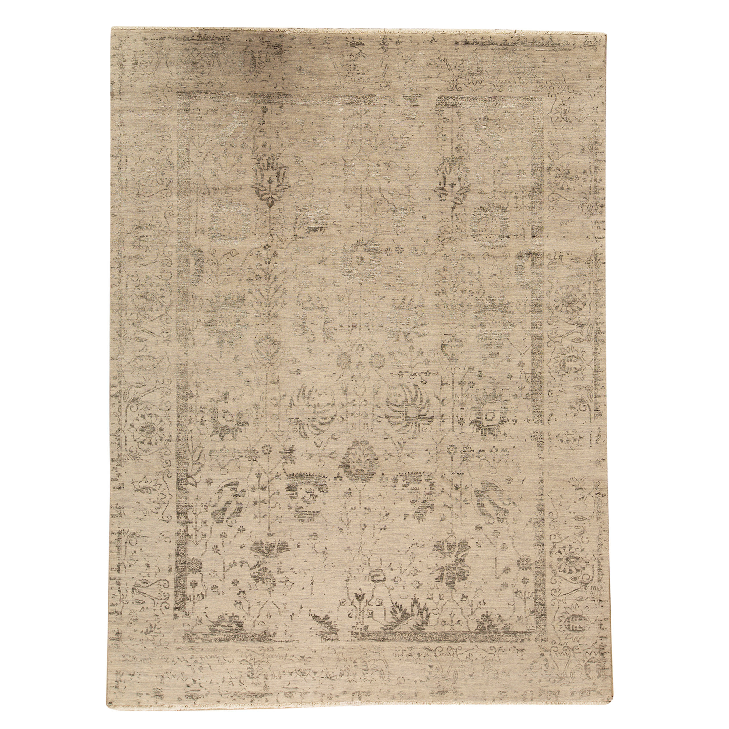 Bokara Rug Co., Inc. One-of-a-Kind 8'10" X 11'11" Wool Area Rug in ...