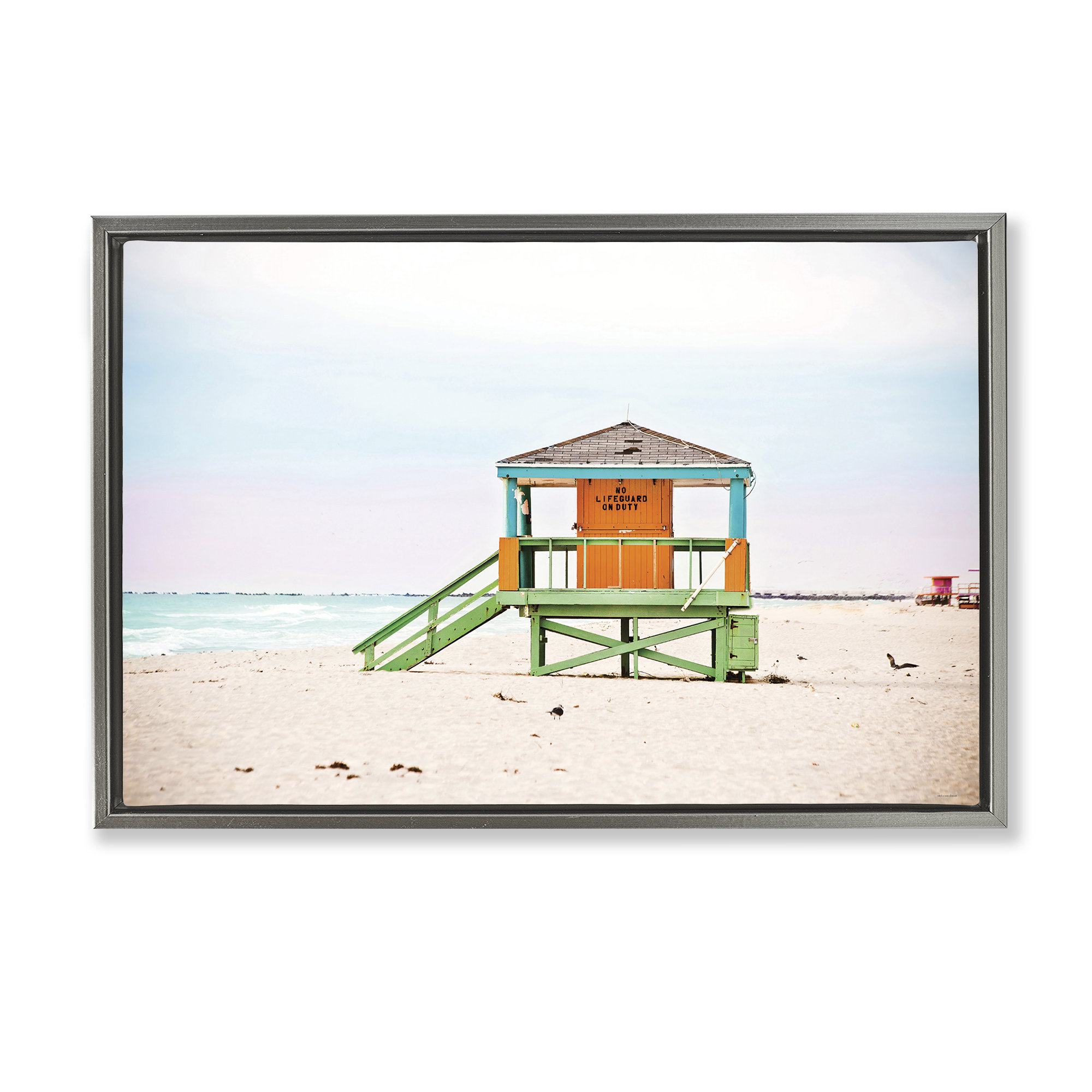 Latitude Run® No Lifeguard On Duty Floating Frame, design by Seven ...