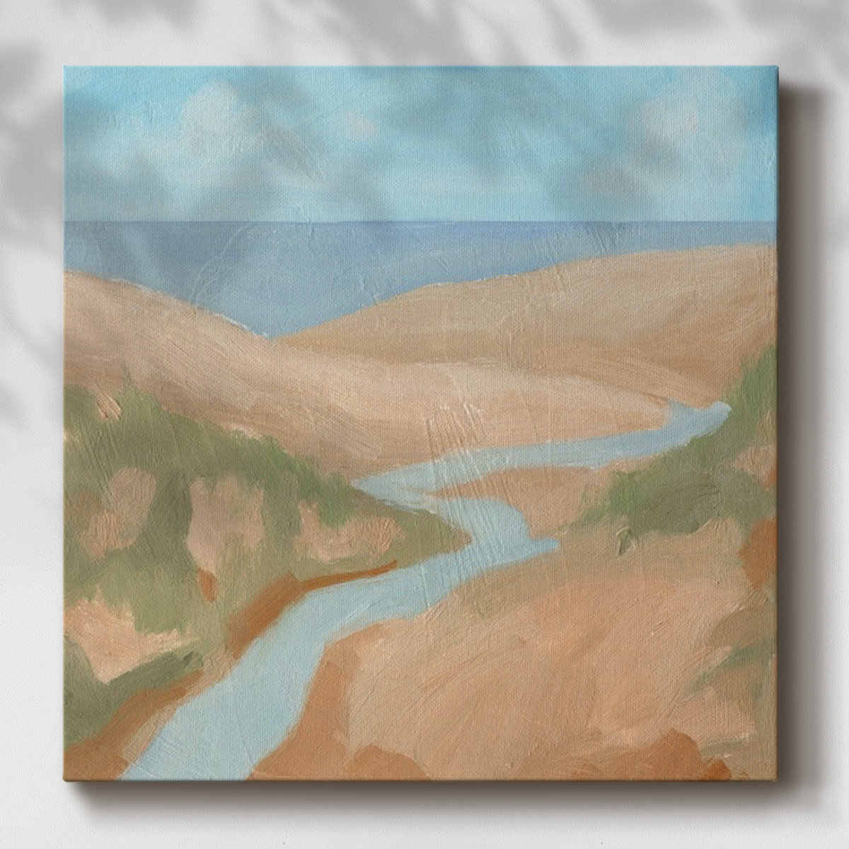 Rosecliff Heights Sandy Brook I On Canvas Print | Wayfair