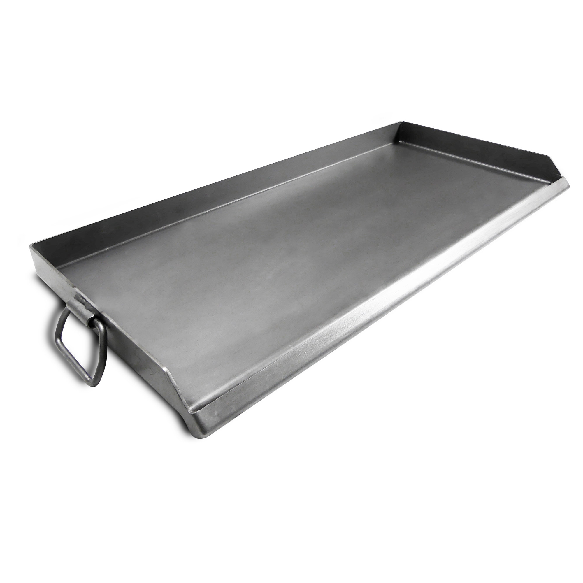 Bayou Classic Double Steel Griddle With Grease Trap | Wayfair