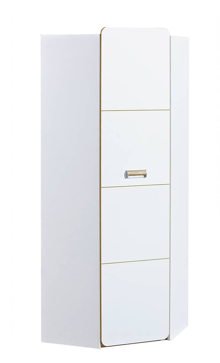 17 Stories Oriyana 1 Door Manufactured Wood Wardrobe | Wayfair.co.uk