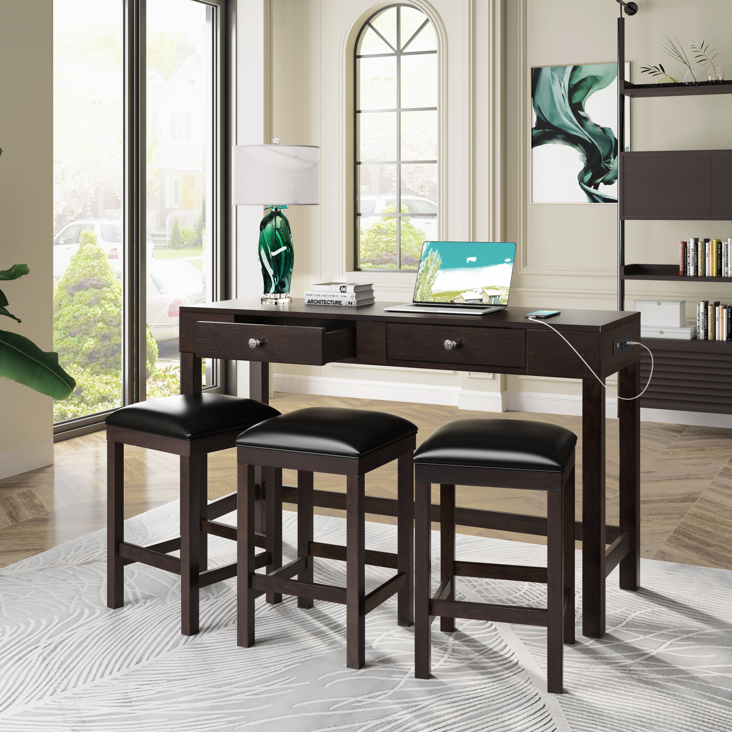 Latitude Run® 4 - Piece Dining Set | Wayfair