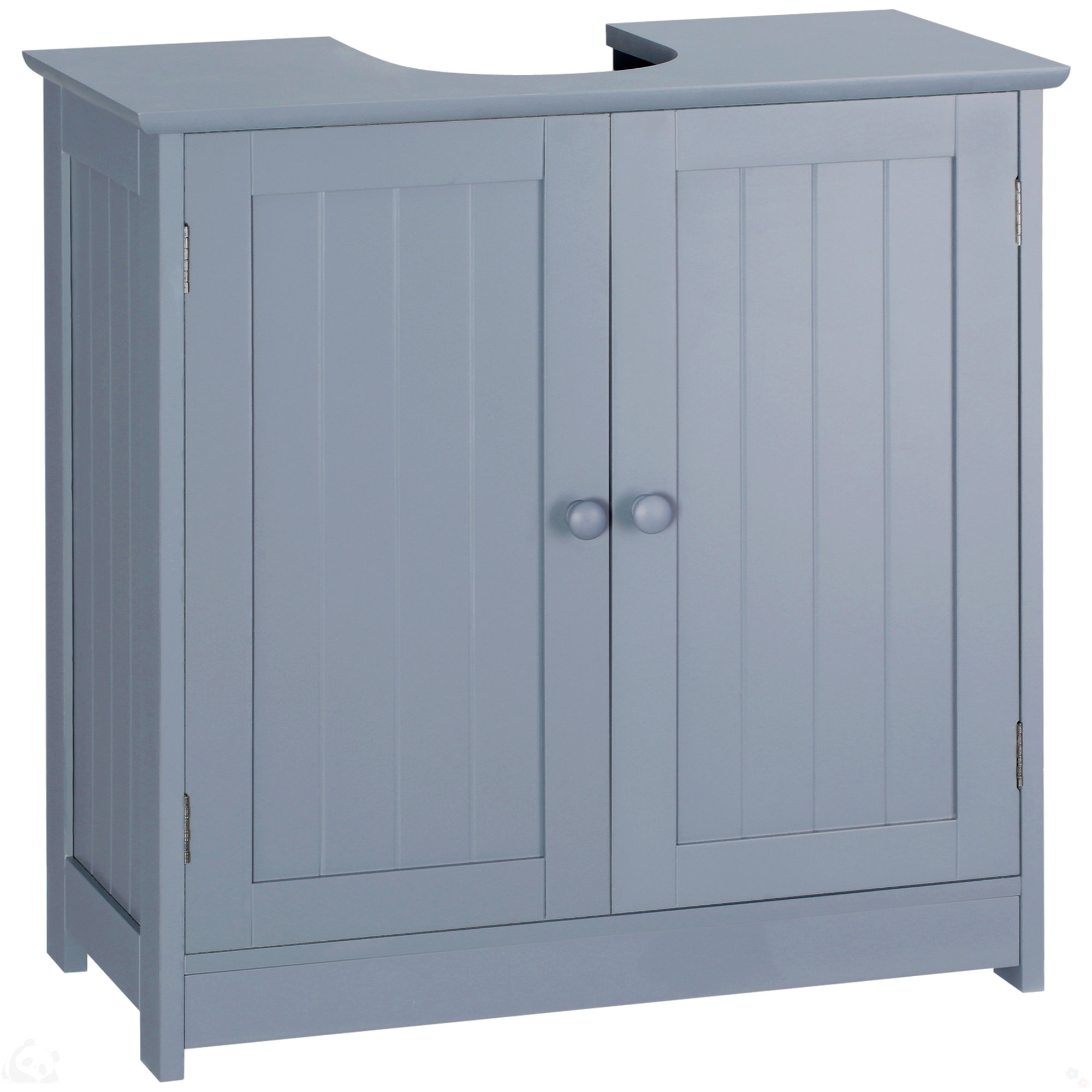 Red Barrel Studio® Under Sink Bathroom Cabinet With 2 Doors And Shelf ...