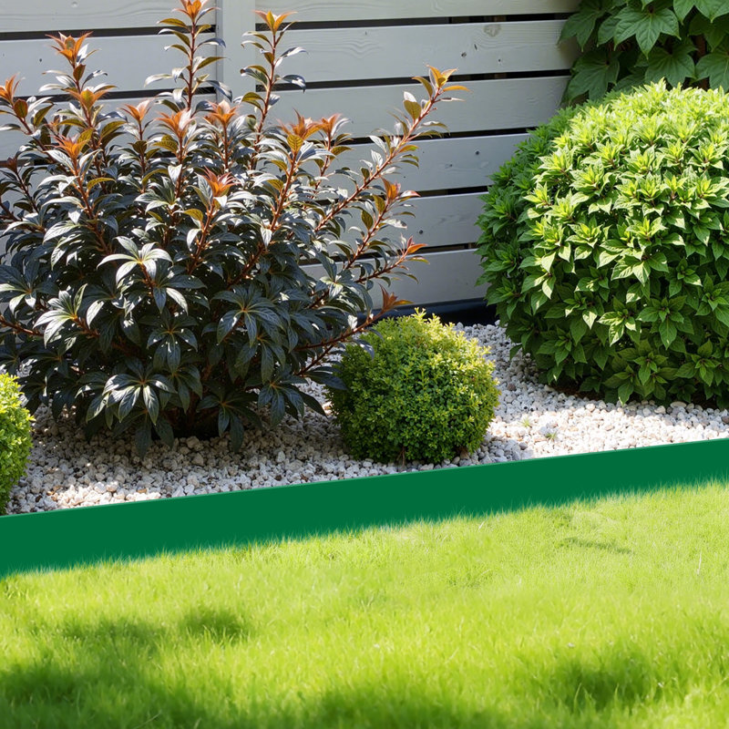 Dovelina Steel Garden Edging Landscape Edging Set of 2 | Wayfair