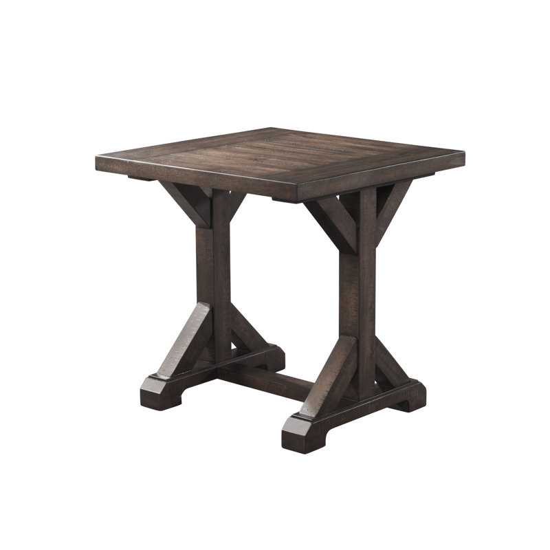 Alcott Hill® Ecrin Trestle End Table & Reviews | Wayfair