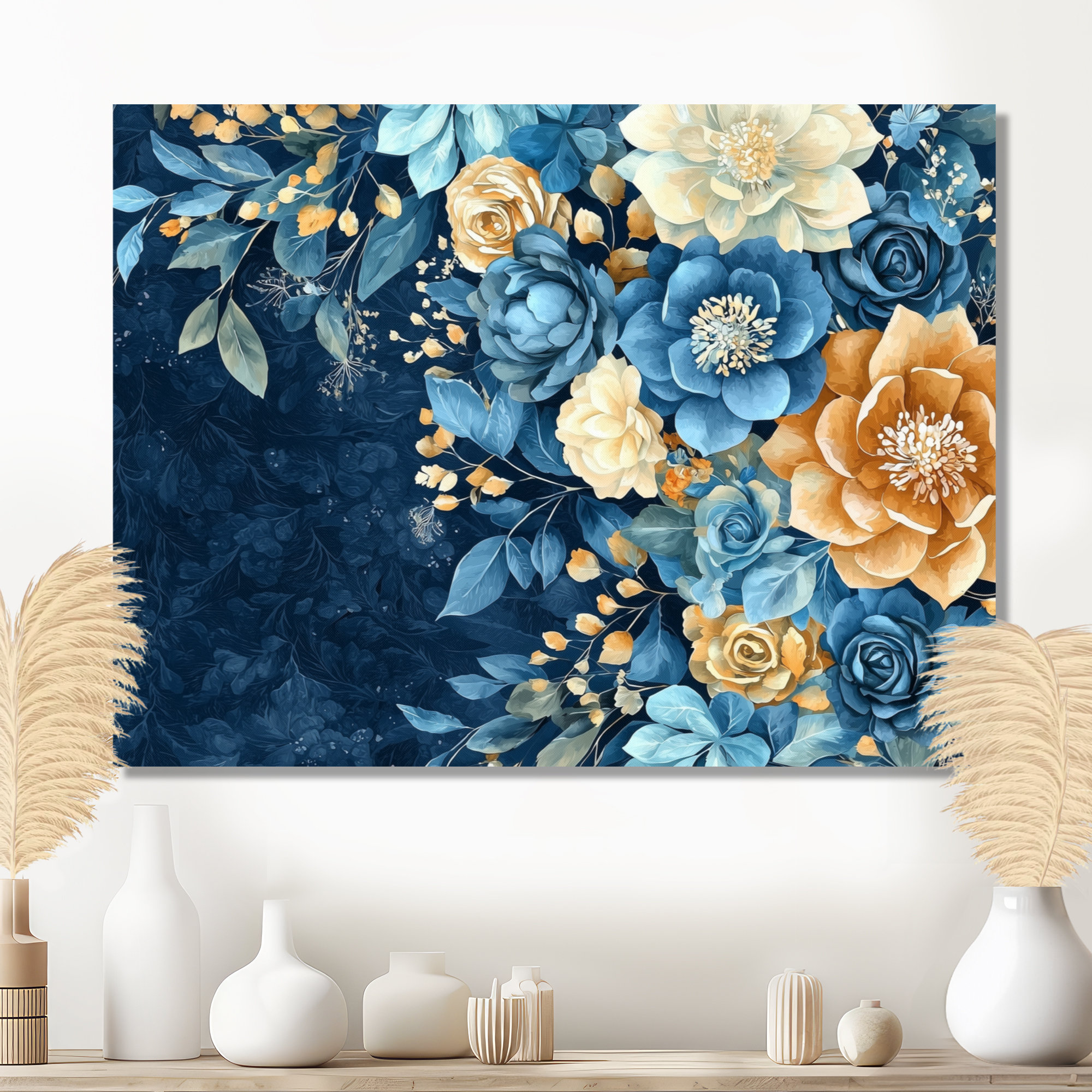 Brayden Studio Electric Flower Blossom Gardens In Paris III - Flowers ...