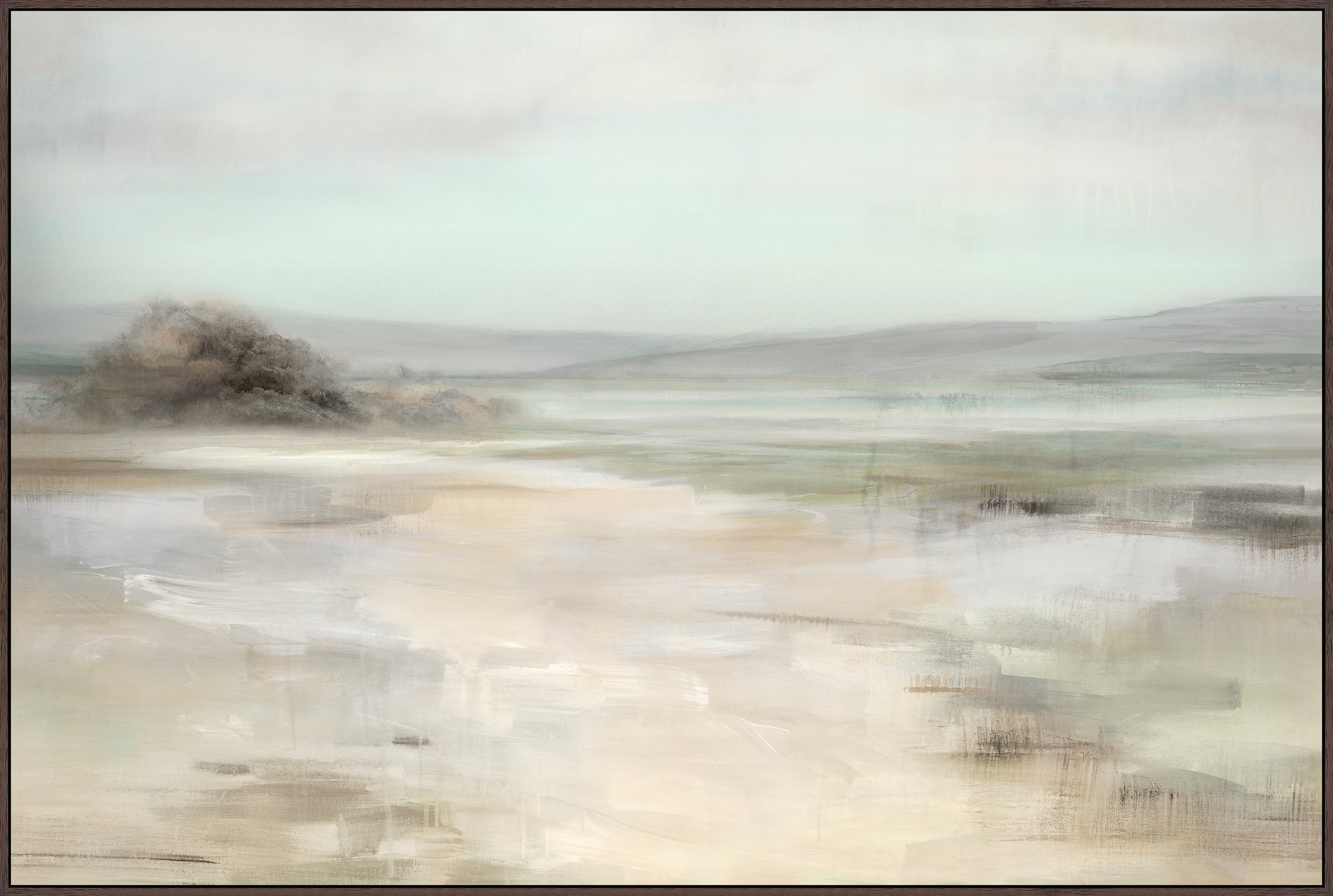 Chelsea Art Studio D’Alessandro Léon Distant Hills Framed On Canvas by ...