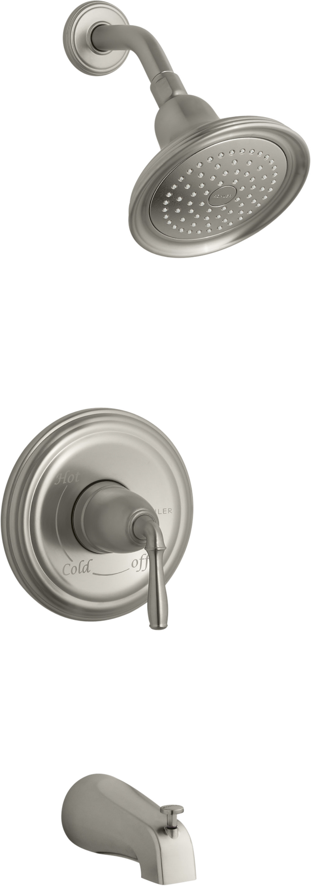 Kohler Devonshire Rite-Temp Bath and Shower Trim Set with Slip-Fit or ...