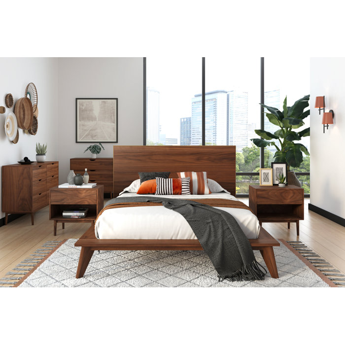 Mercury Row® Bain Platform 3 Piece Bedroom Set & Reviews | Wayfair
