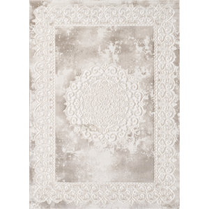 Three Posts Buncombe Flatweave Beige/Grey Rug & Reviews | Wayfair.co.uk