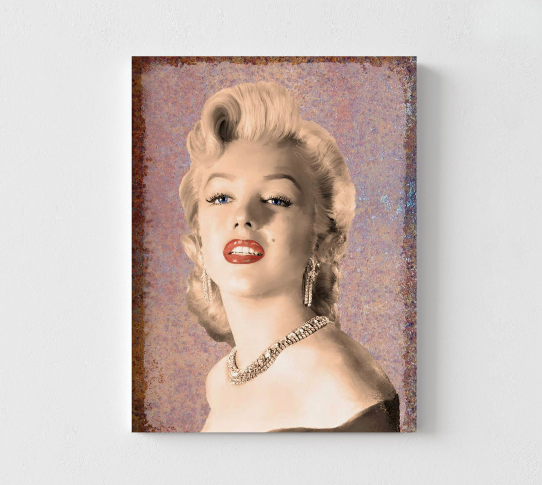 WeFrameArt Girls Best Friend Trevi By Jerry Michaels, Marilyn Monroe ...