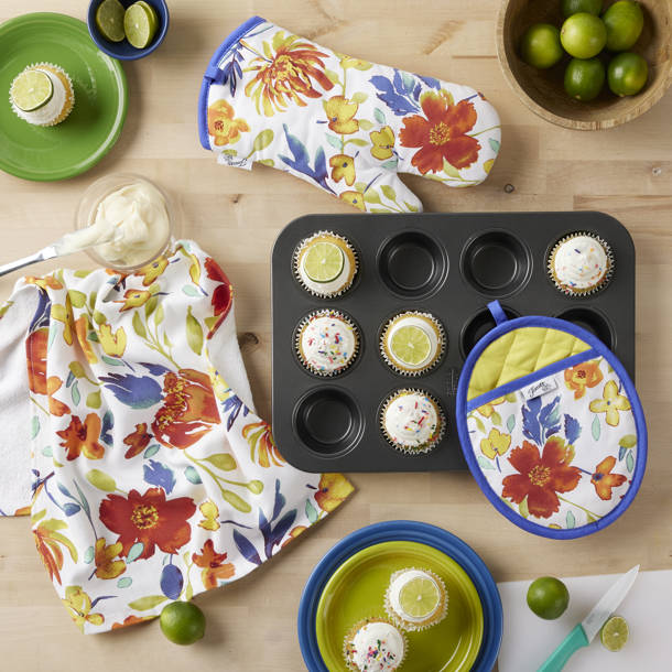 Fiesta Worn Tiles Kitchen Towels Set & Reviews | Wayfair