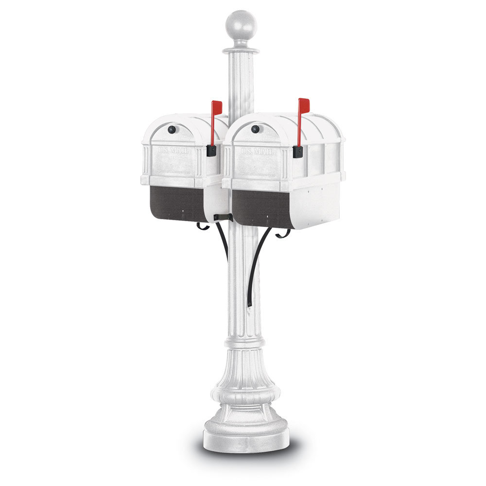 Postal Products Unlimited, Inc. Warwick Mounted Multi-Family Mailbox ...