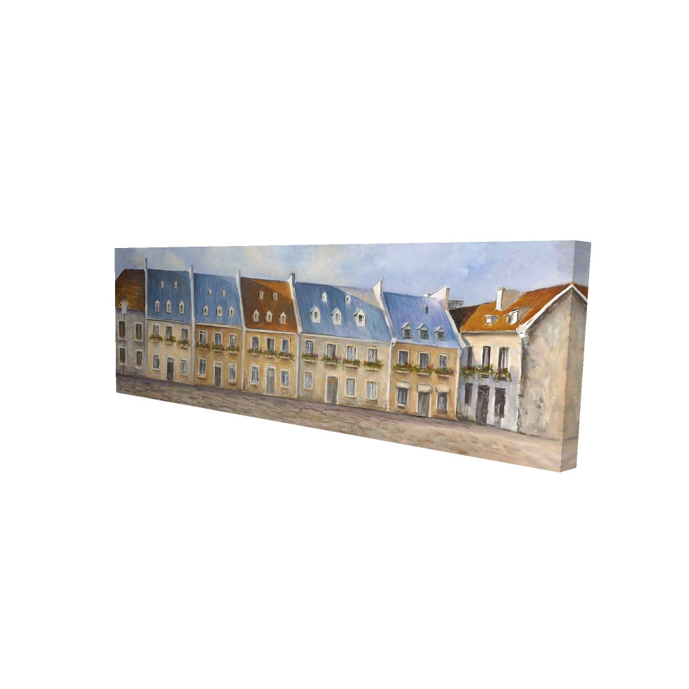 Ebern Designs Glaspie Old Quebec City - Wrapped Canvas Print | Wayfair