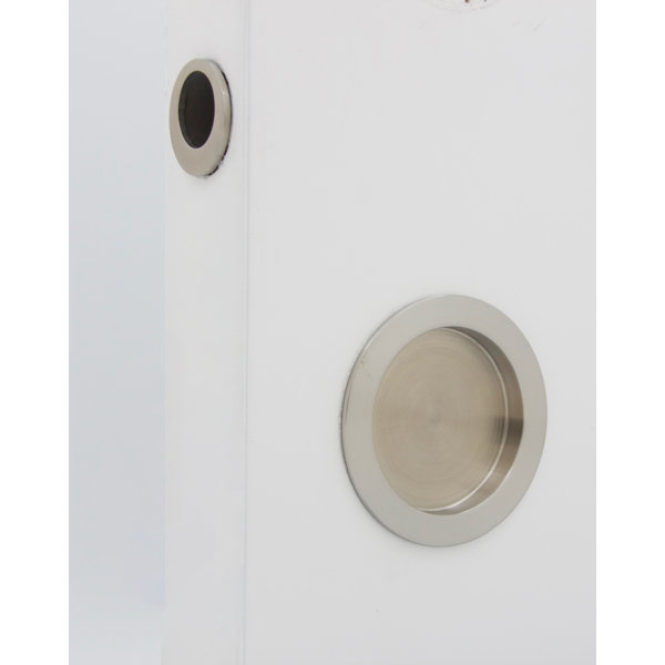 Linnea Pocket Door Hardware- Passage with Finger Edge Pull & Reviews ...