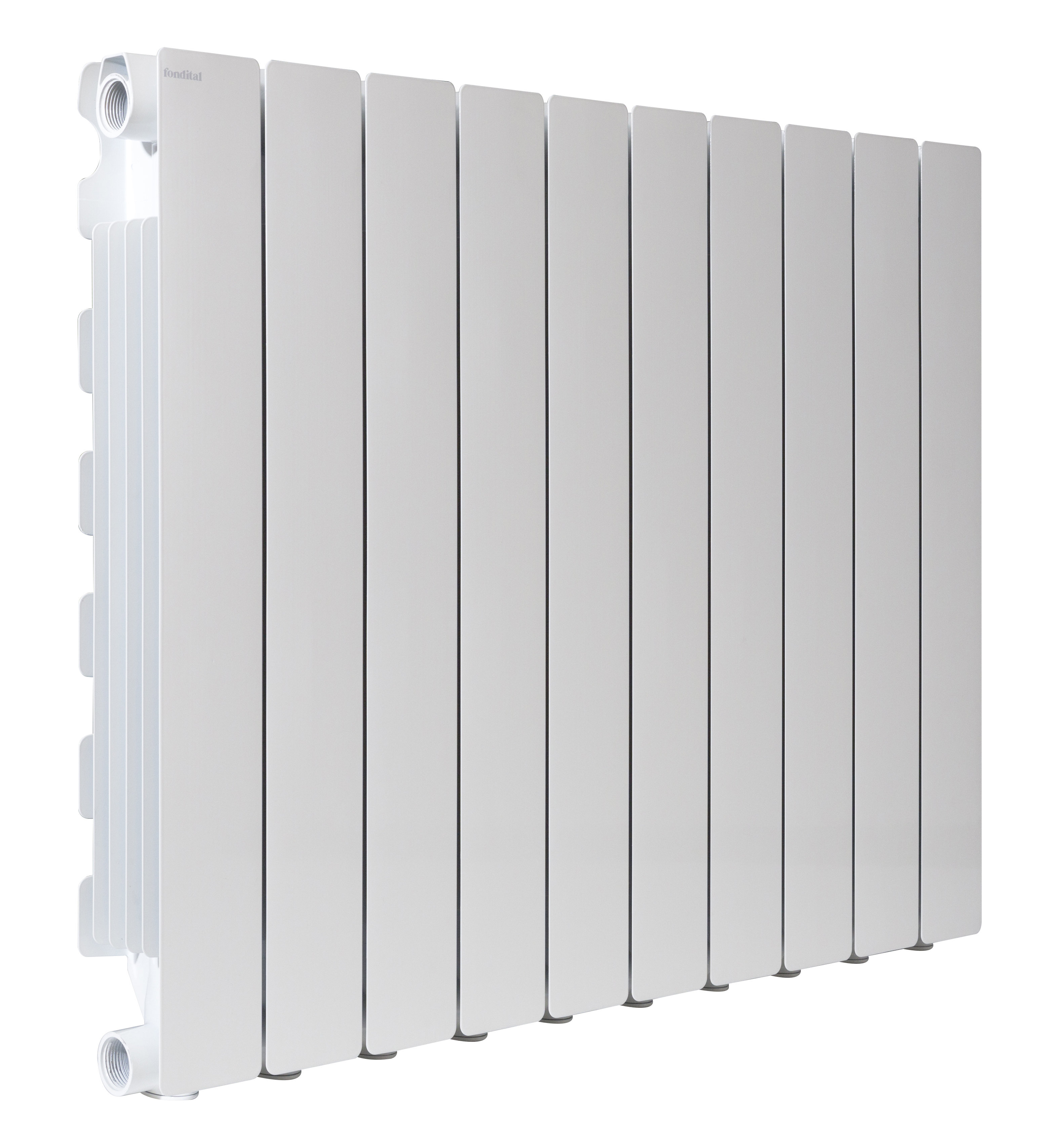 Modern Warmth Blitz Hydronic Radiant Radiator Heater with Wall Bracket ...