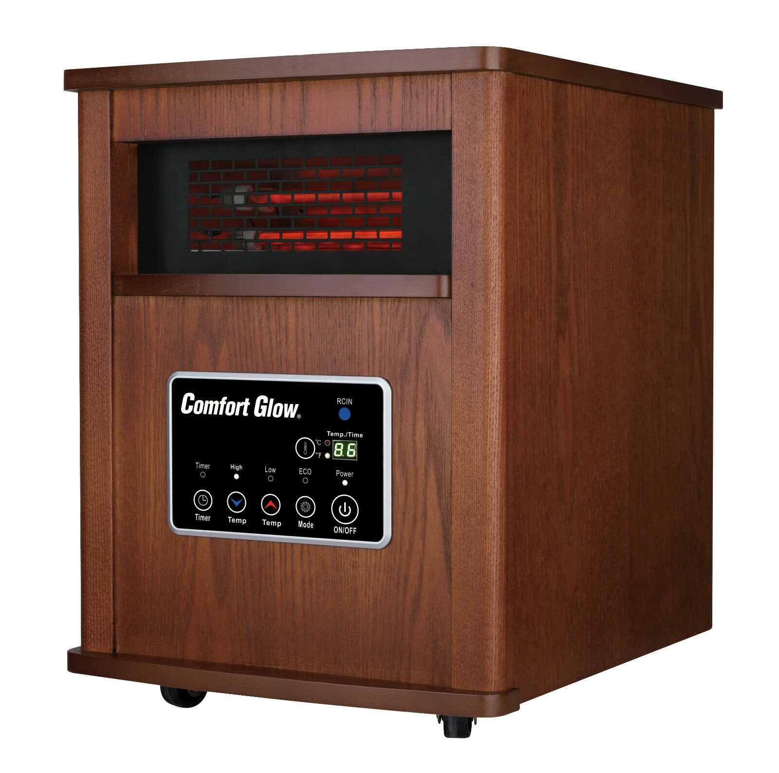Comfort Glow 6-Element Infrared Quartz Heater 5120 BTU Heats 1000 Sq Ft ...