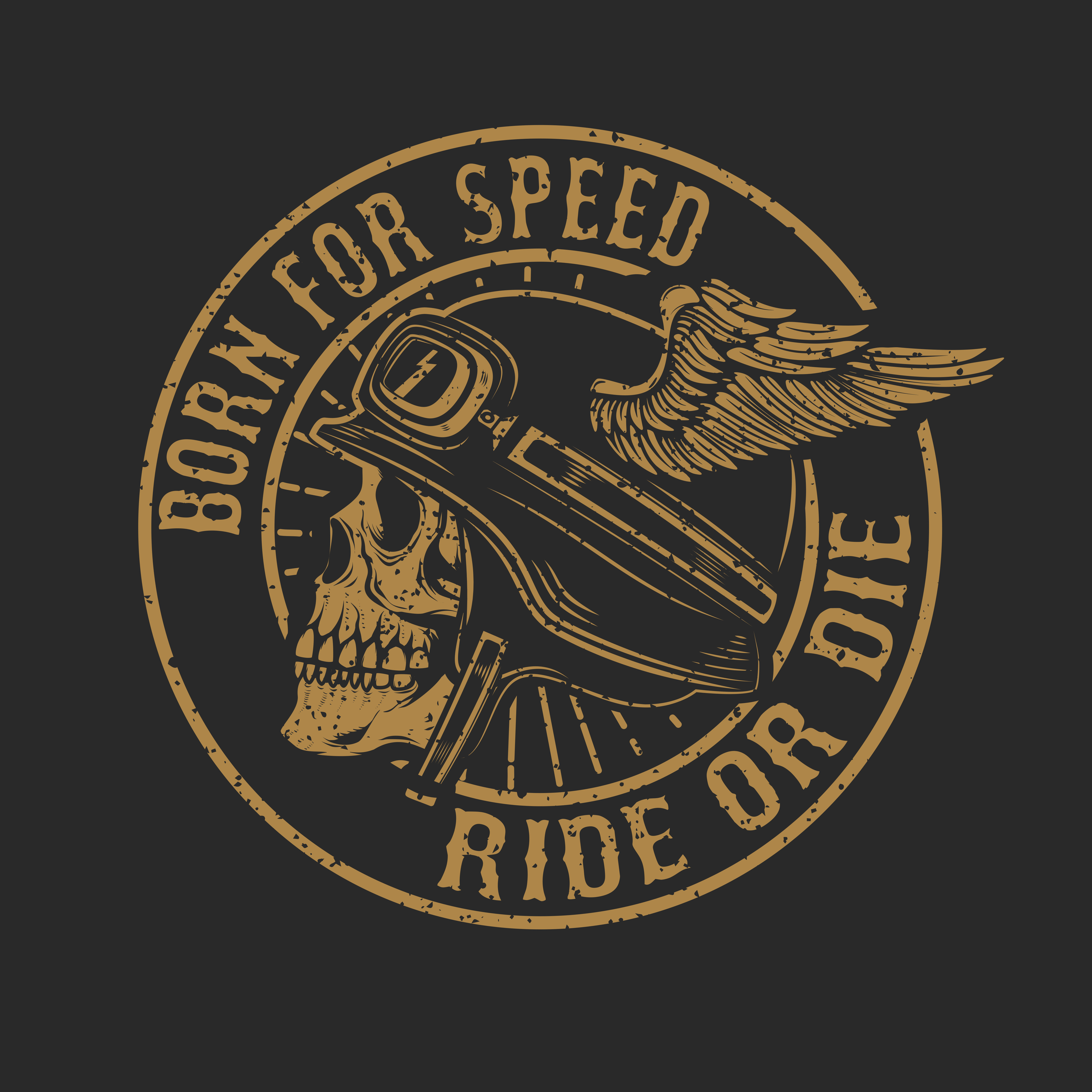 Winston Porter Racer Skull Symbol - Wrapped Canvas Graphic Art | Wayfair