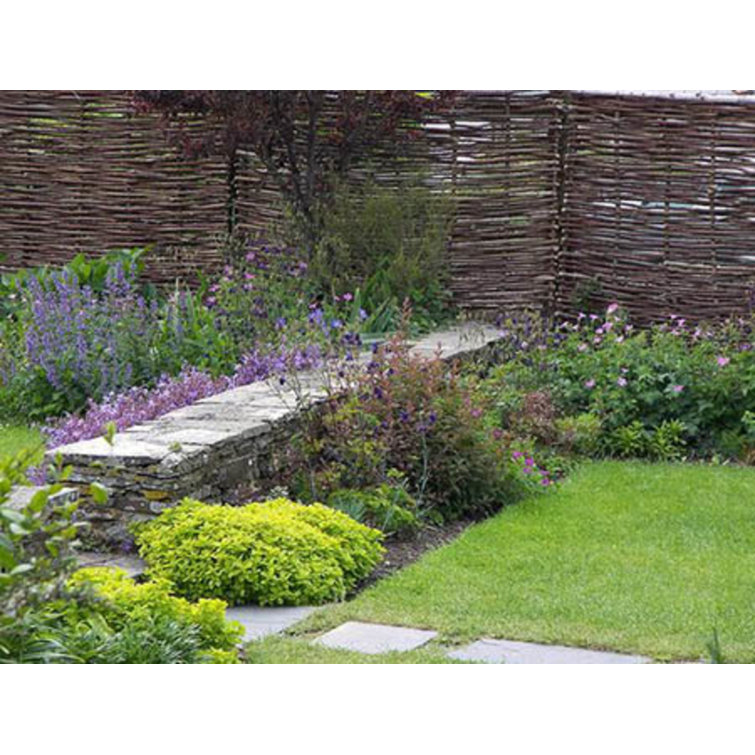 MGP Wood Horizontal Weave Fence Panel | Wayfair