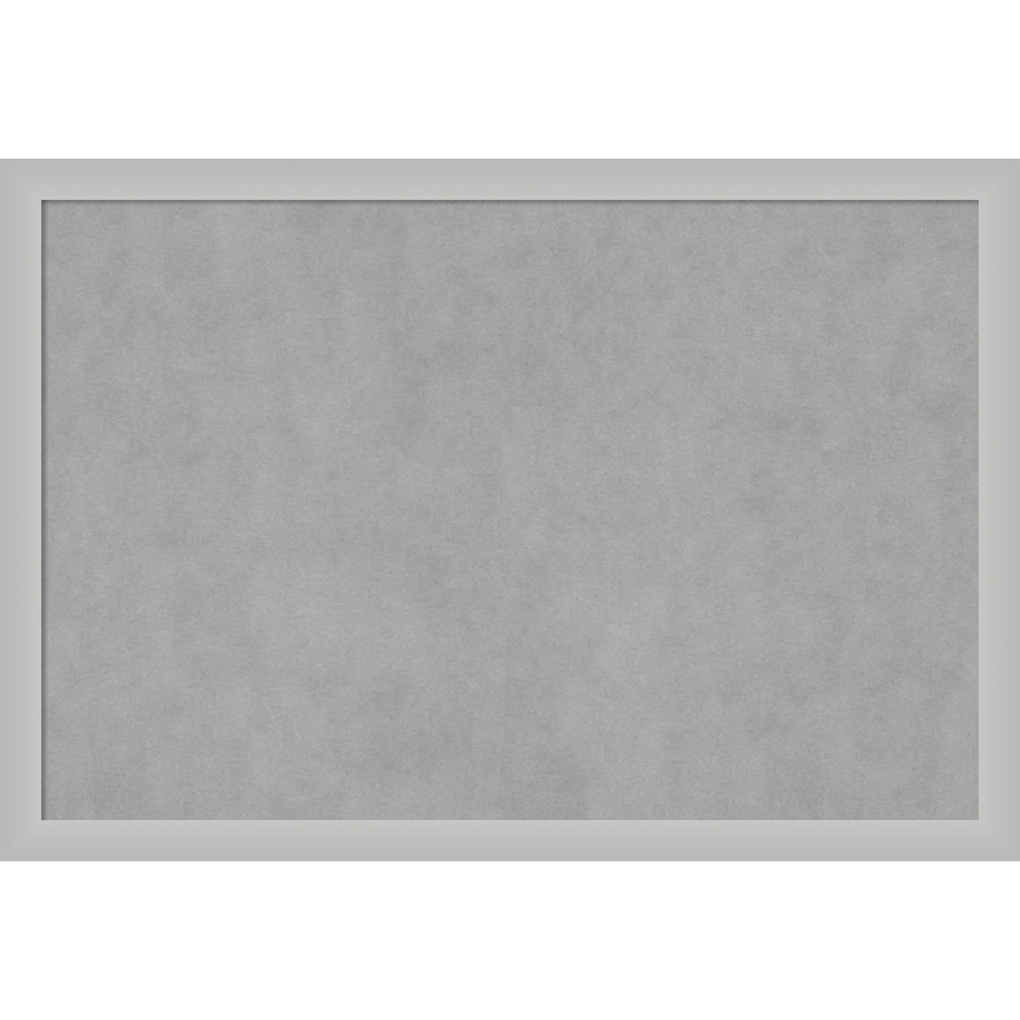 Ebern Designs Low Lustre Silver Framed Magnetic Board - Wayfair Canada