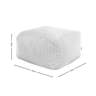 Icon 40cm Wide No Pattern Footstool Ottoman | Wayfair.co.uk