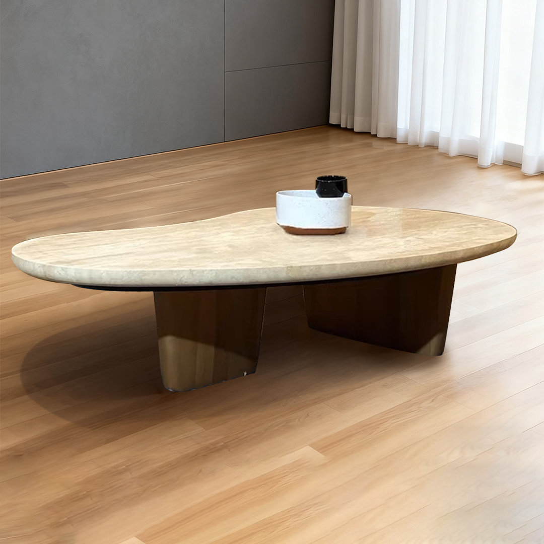 Corrigan Studio® Modern Simple and irregular-shaped solid wood Natural ...