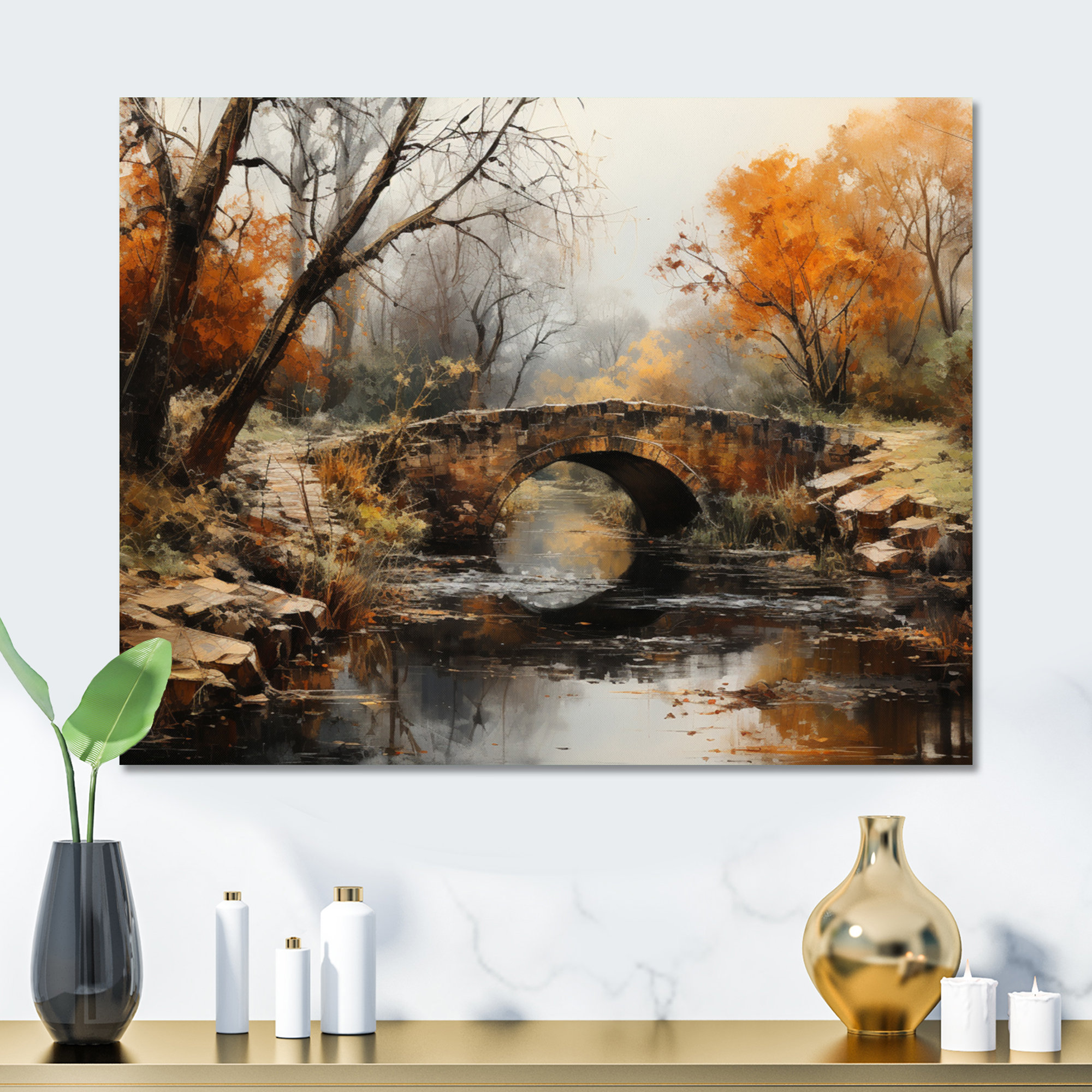 Millwood Pines Beige Bridge Whispers Of History III - Architecture ...