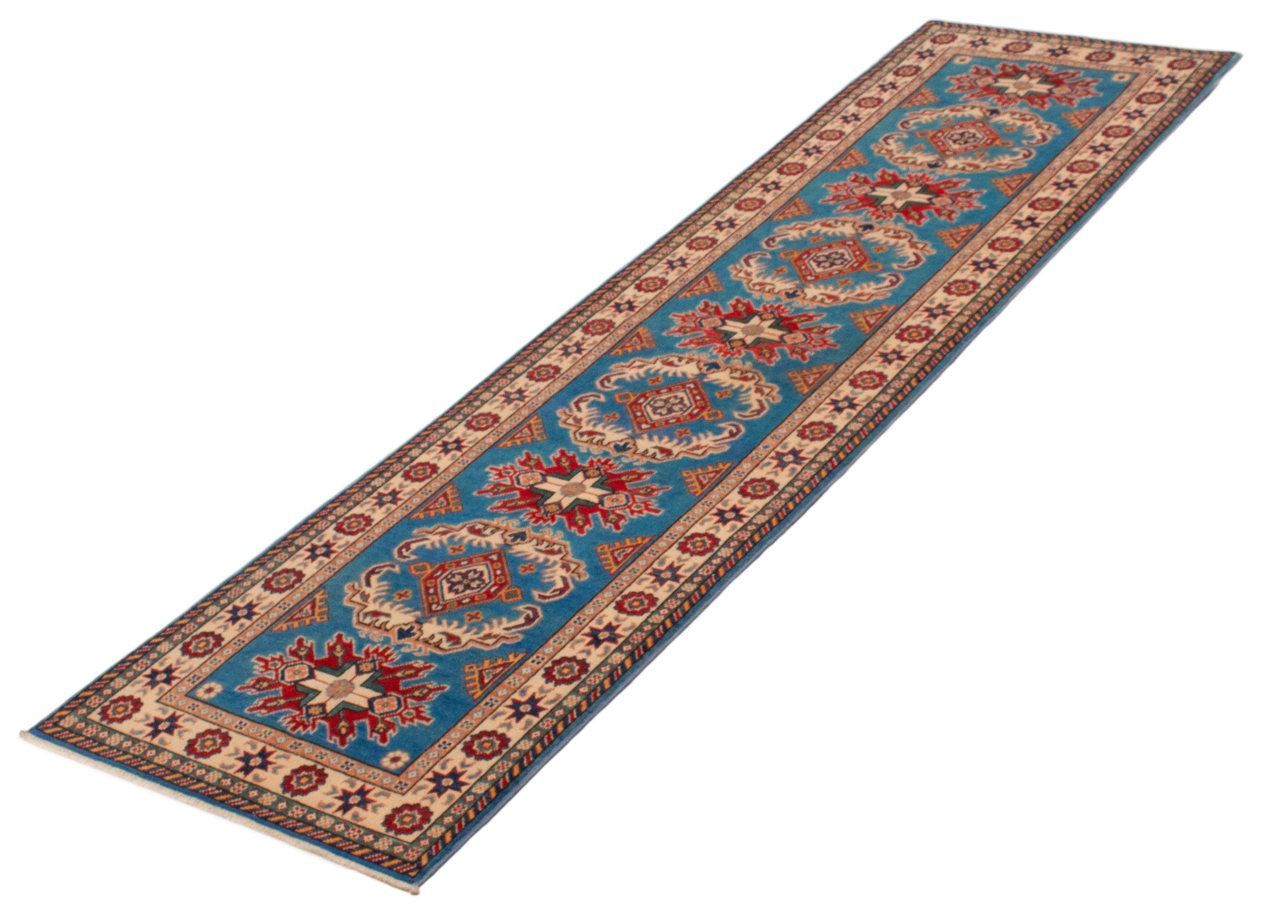 Isabelline Ariaya One-of-a-Kind Runner 2'8" X 9'8" New Age Runner Wool ...