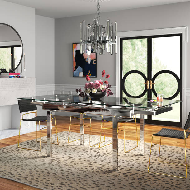 Orren Ellis Extendable Dining Table & Reviews | Wayfair