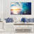 Highland Dunes 'Waves' Graphic Art Print on Wrapped Canvas | Wayfair
