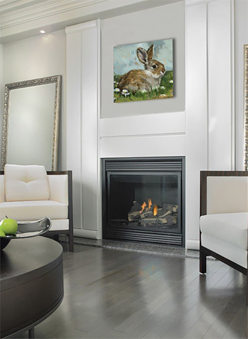 Darren Gygi Home Collection Brown Bunny Giclee by Darren Gygi - Wrapped ...