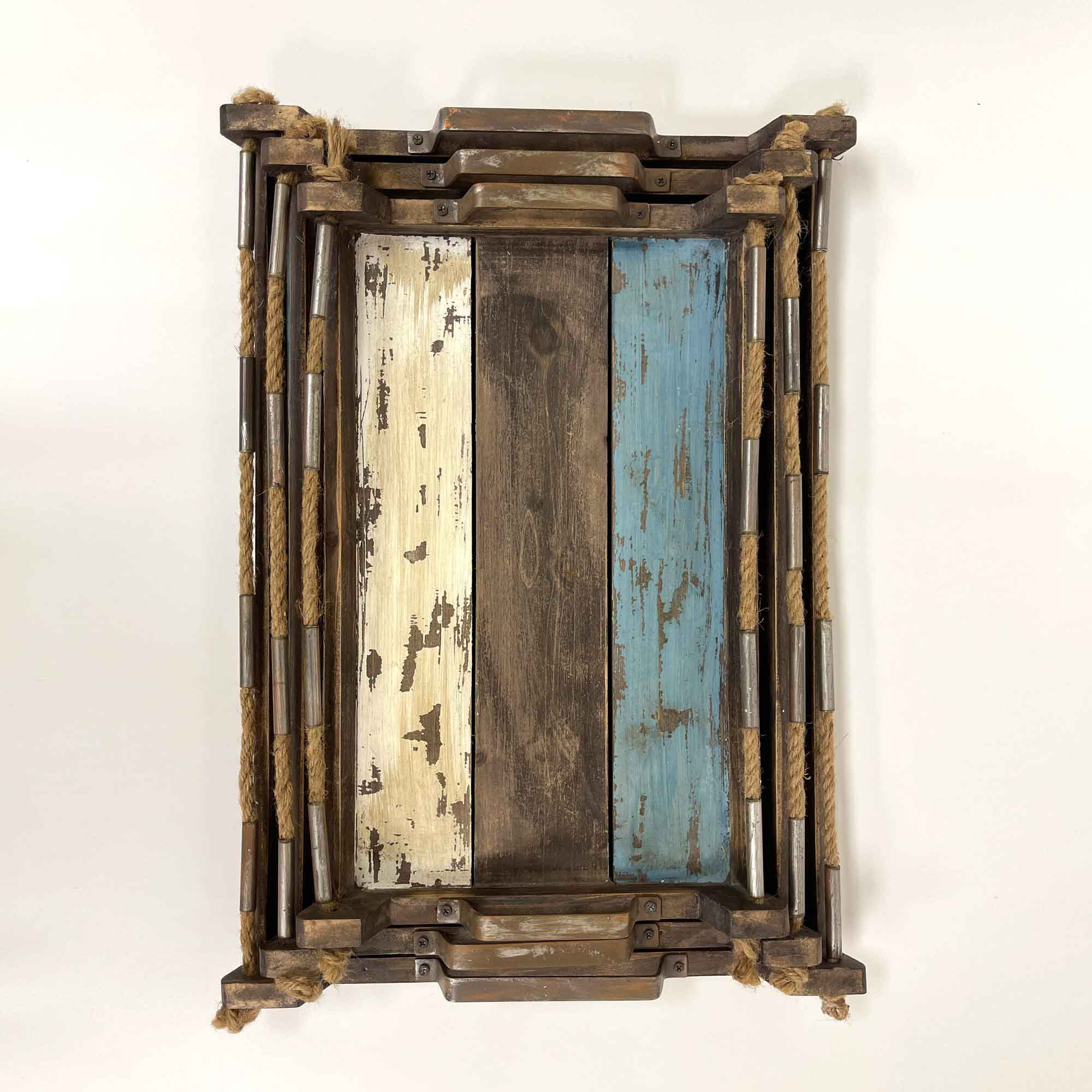 Breakwater Bay Semmes Solid Wood Tray - Set of 3 | Wayfair