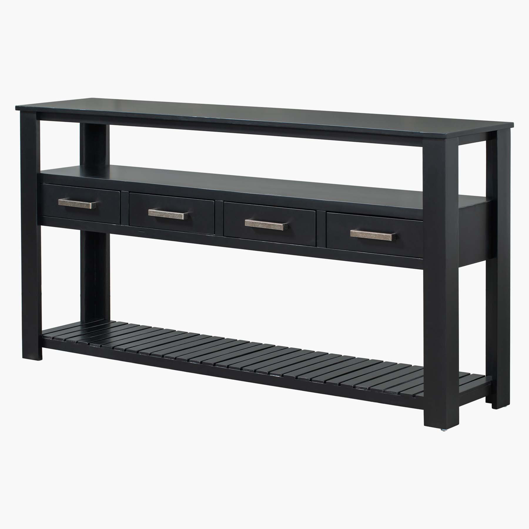 Corrigan Studio® Versatile Console Table with Multiple Drawers and ...