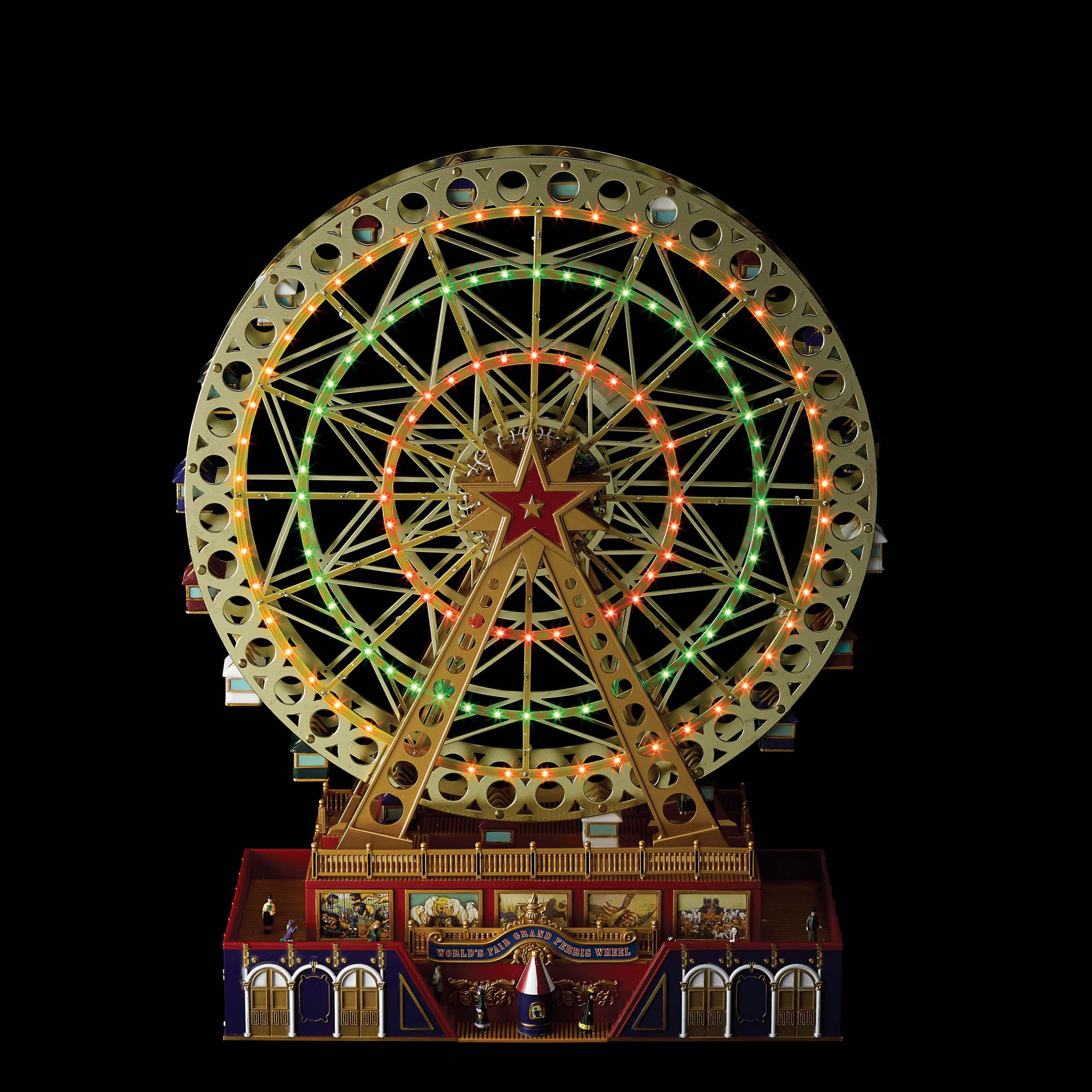 Mr. Christmas 15" Animated World's Fair Grand Ferris Wheel & Reviews ...