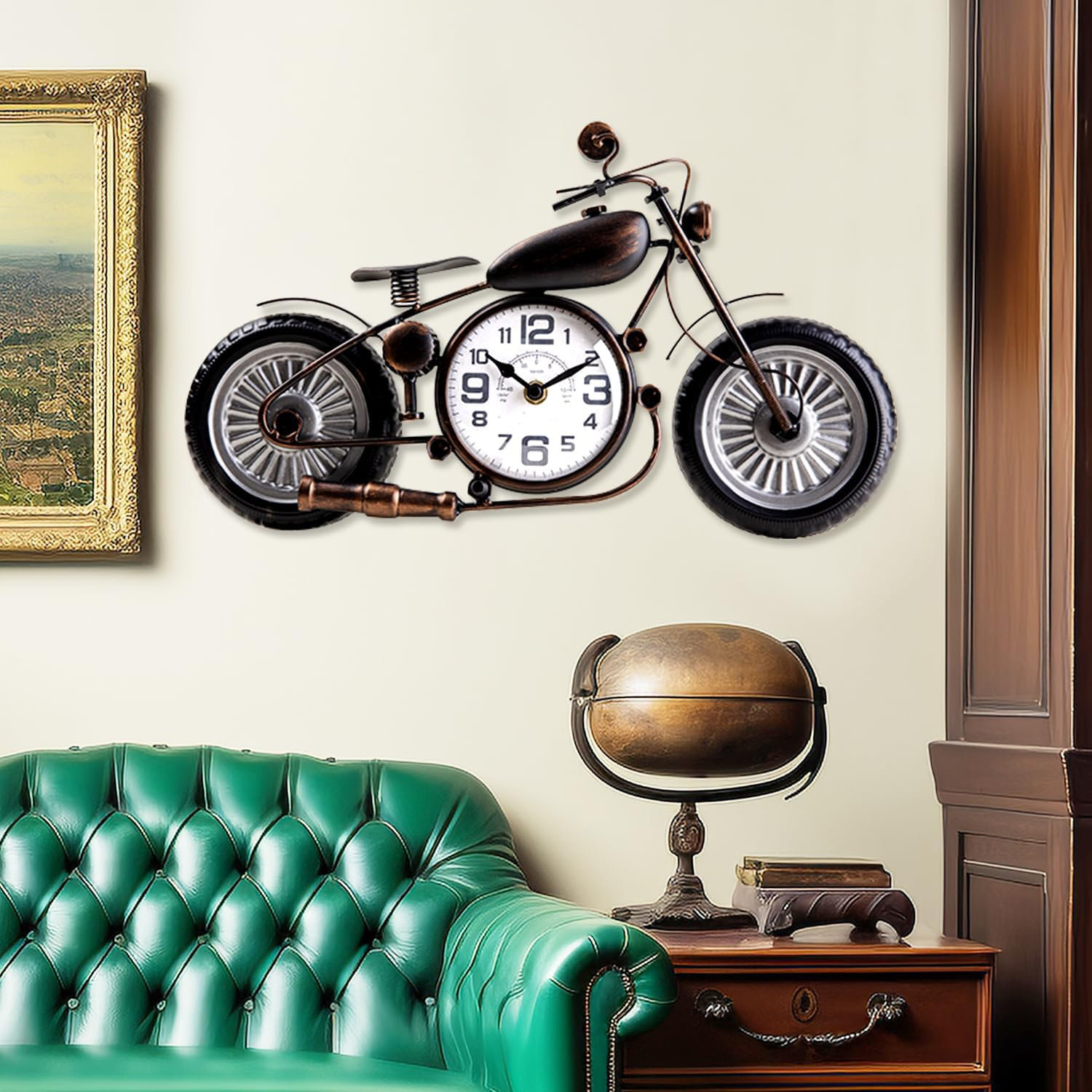 Trent Austin Design® Motorcycle Desktop Clock | Wayfair
