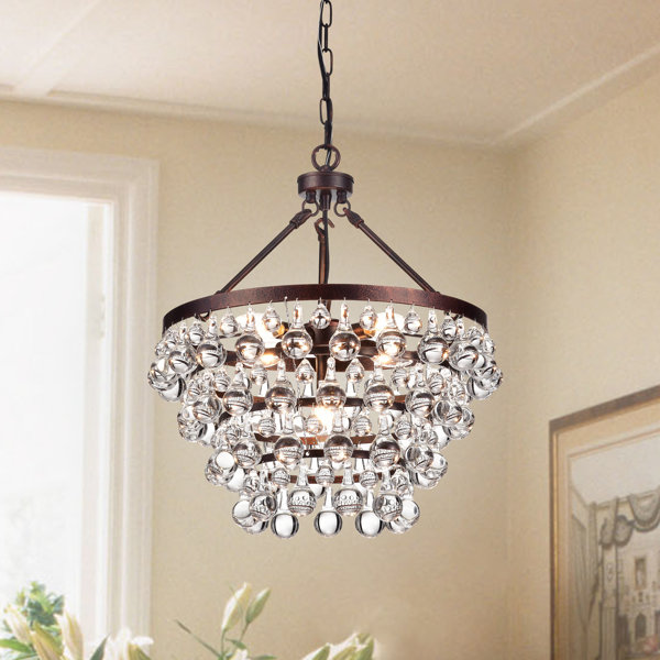 Willa Arlo Interiors Sheridan 5 - Light Statement Tiered Chandelier ...
