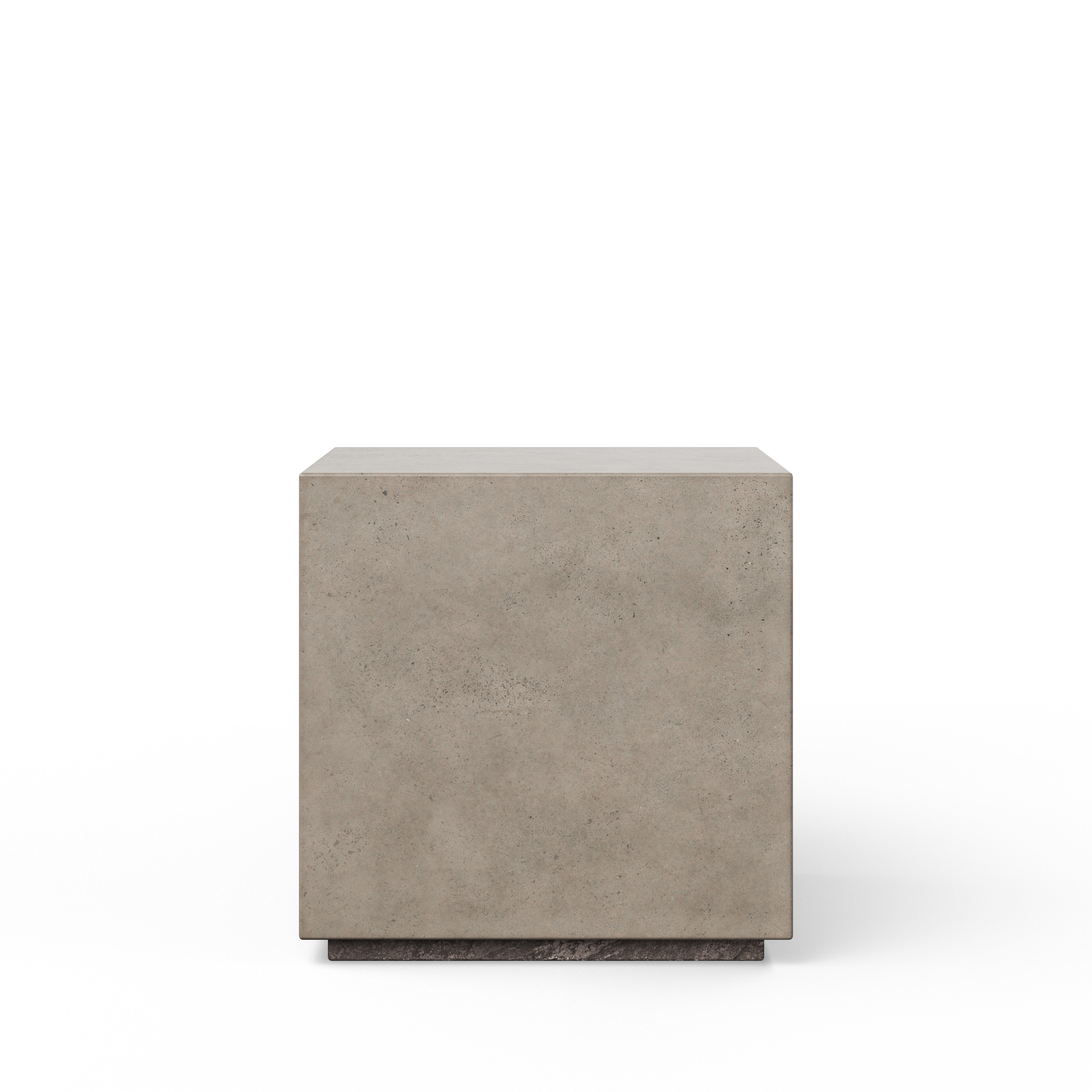 AllModern Kareen Concrete Block End Table & Reviews | Wayfair