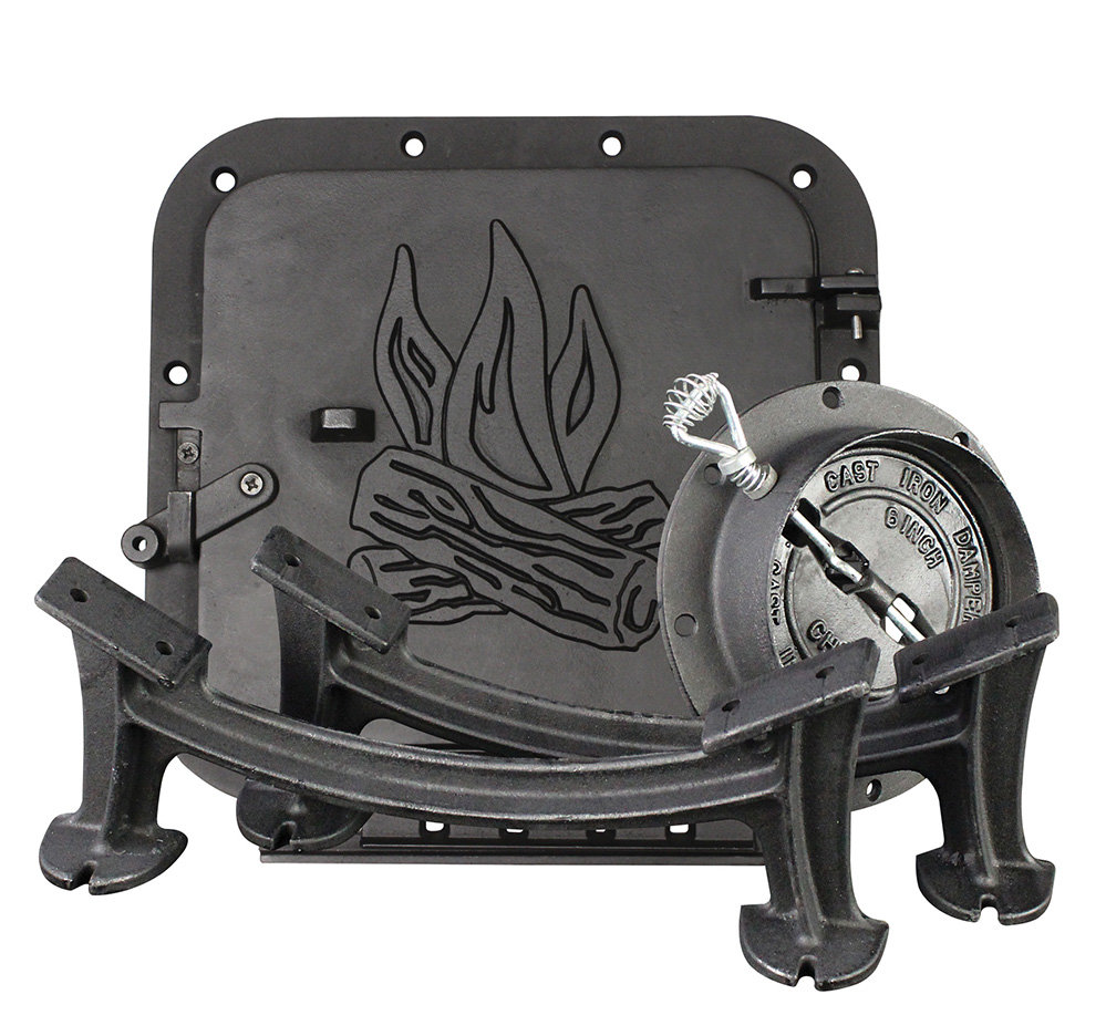 Us Stove Co Us Stove Cast Iron Camp Stove Kit - Wayfair Canada