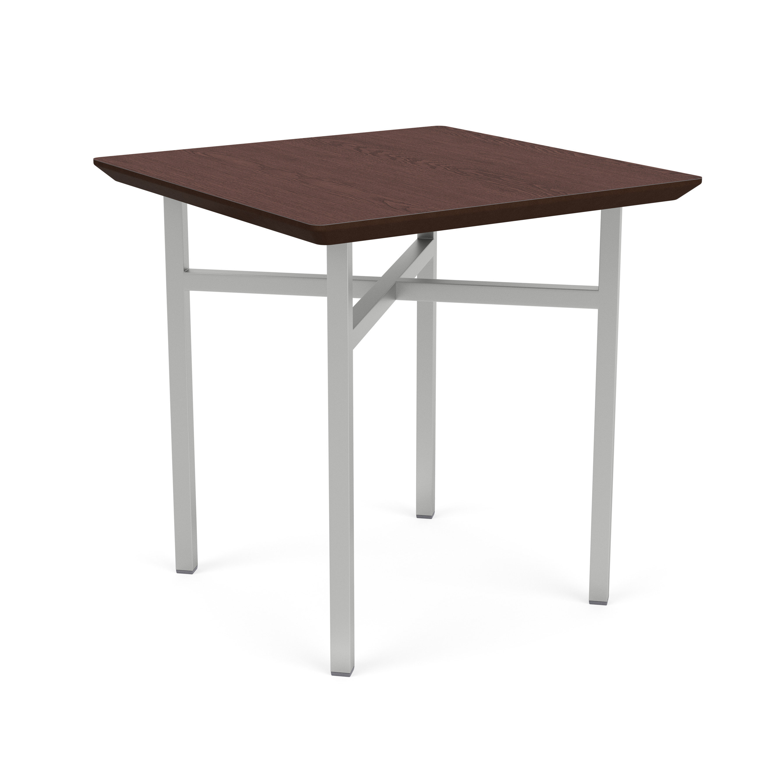 Lesro Avon Rx Healthcare Waiting Reception Square End Table Metal Frame ...