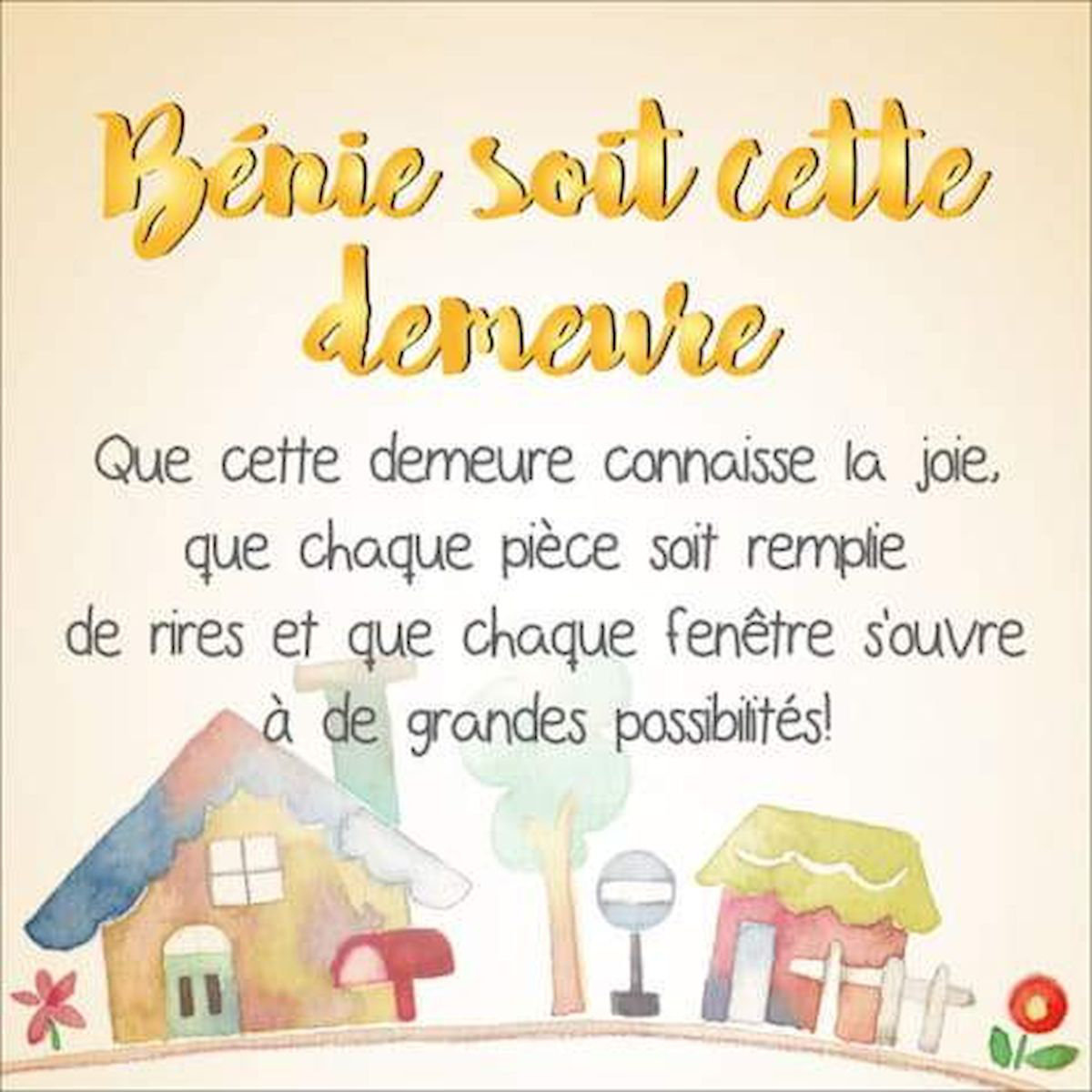 Trinx LED Avec Dits - Benie Soit Cette Demeure Block Sign - Wayfair Canada