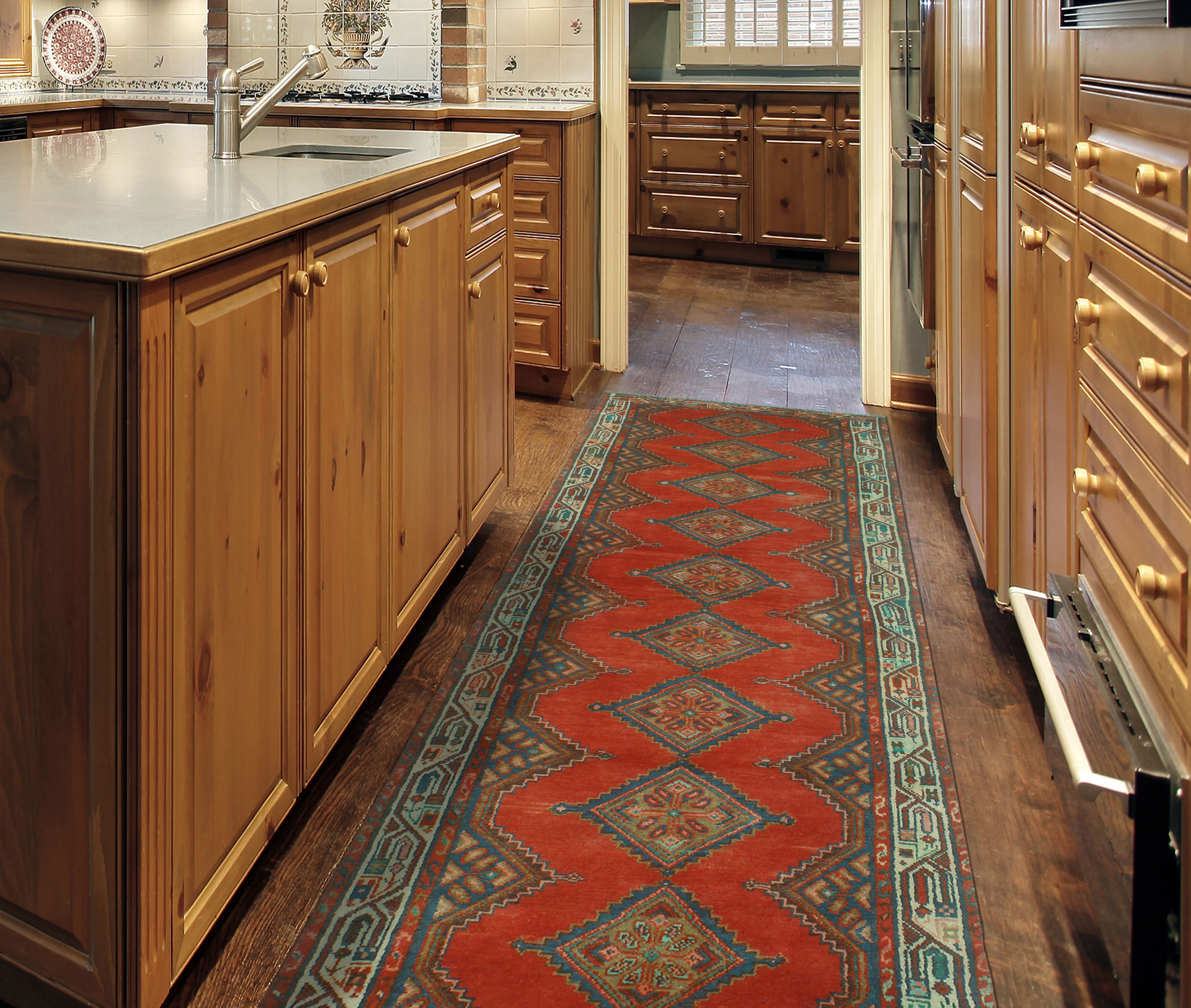 Isabelline One-of-a-Kind 2'9" X 9'7" New Age Runner Wool Area Rug in ...